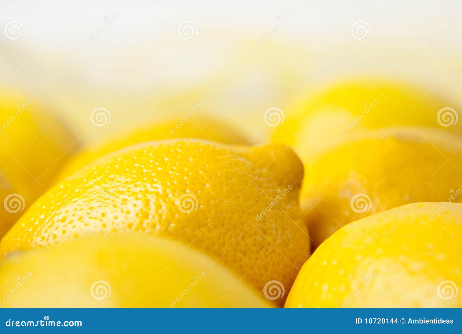 Lemons in Extreme Close Up stock photo. Image of diet - 10720144