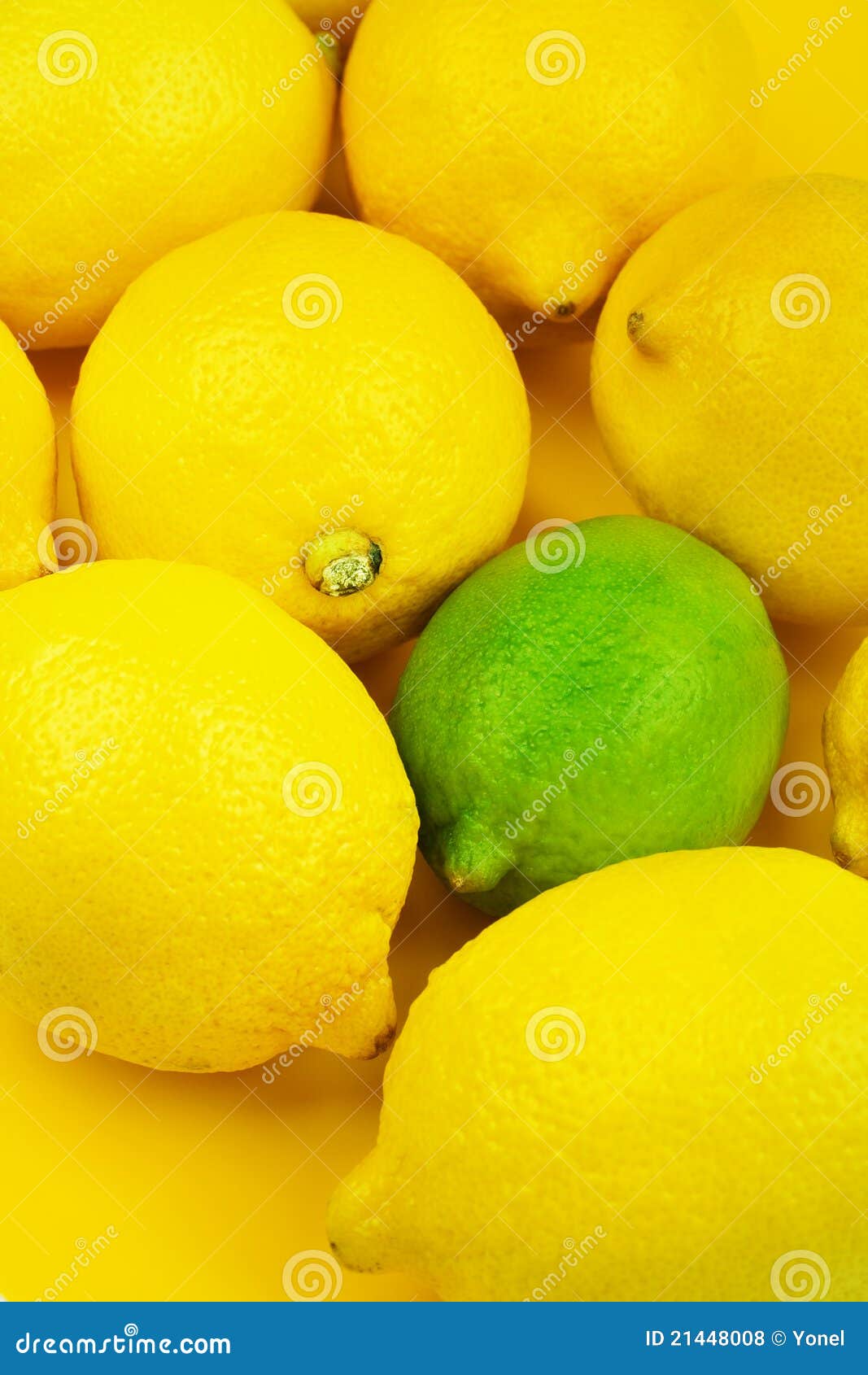 Lemons and Lime Background. Stock Photo - Image of cardboard, lime ...
