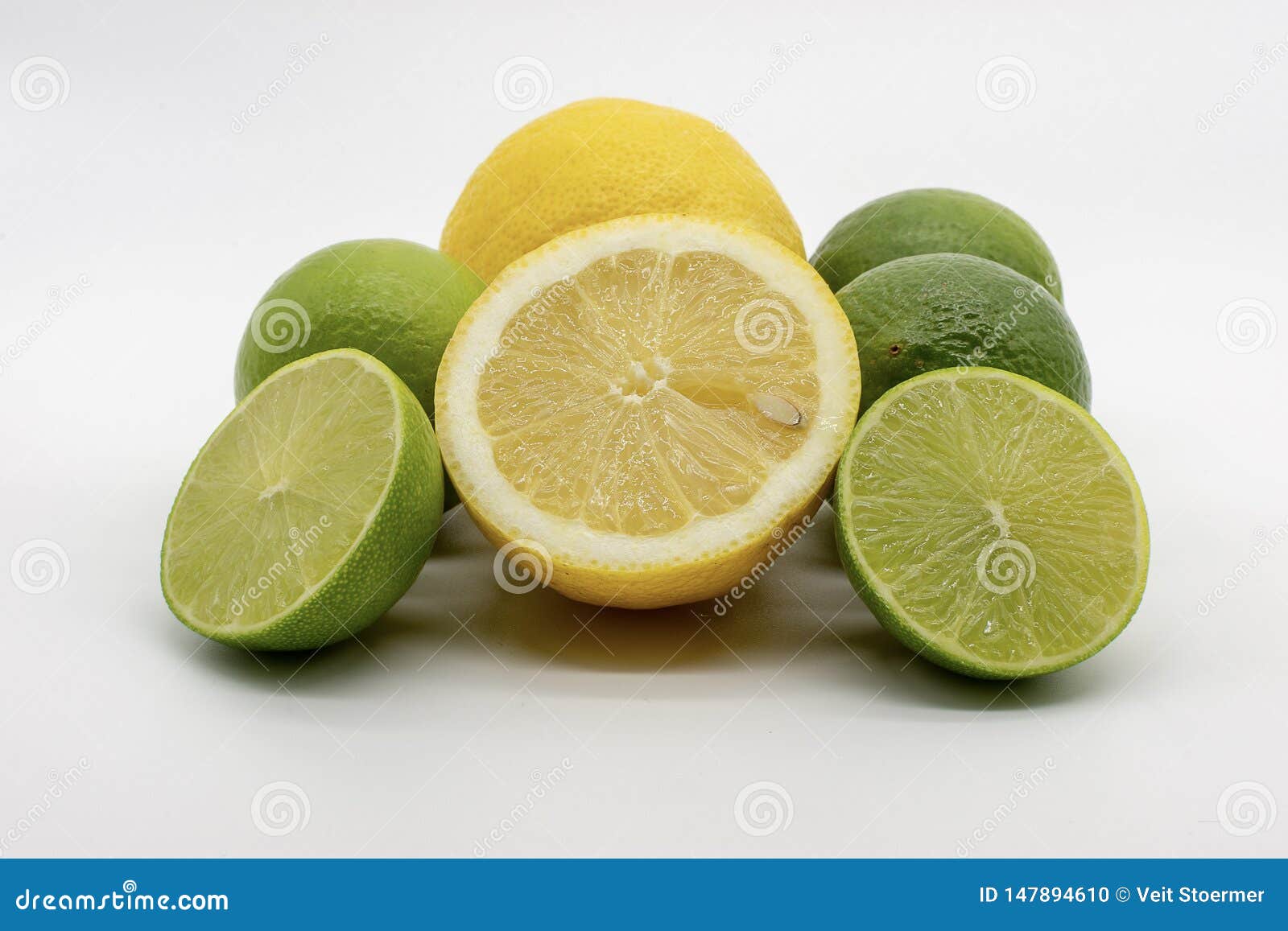 A Hand Full of Lemons and Limes Stock Photo - Image of juice, citron ...