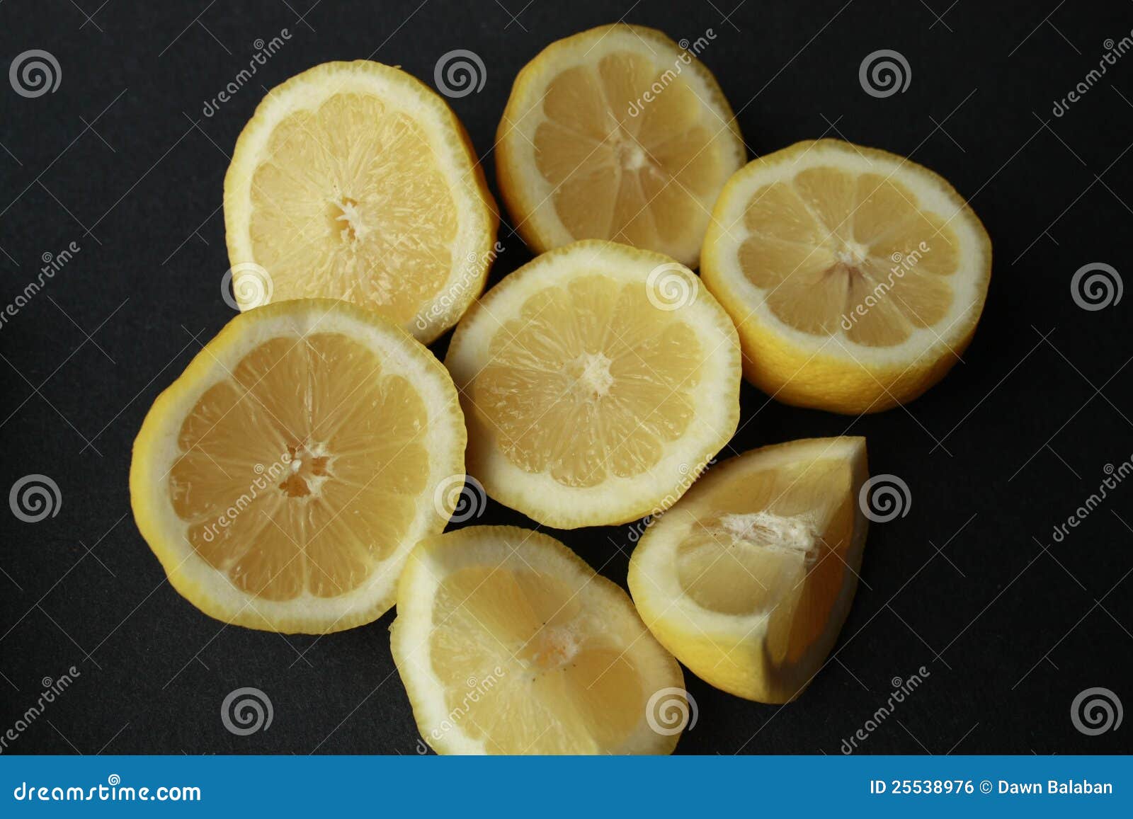 Lemons sliced stock photo. Image of pits, sell, sour - 25538976