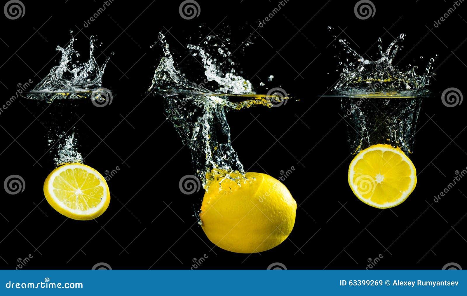 Lemons splash stock image. Image of abstract, lemons - 63399269