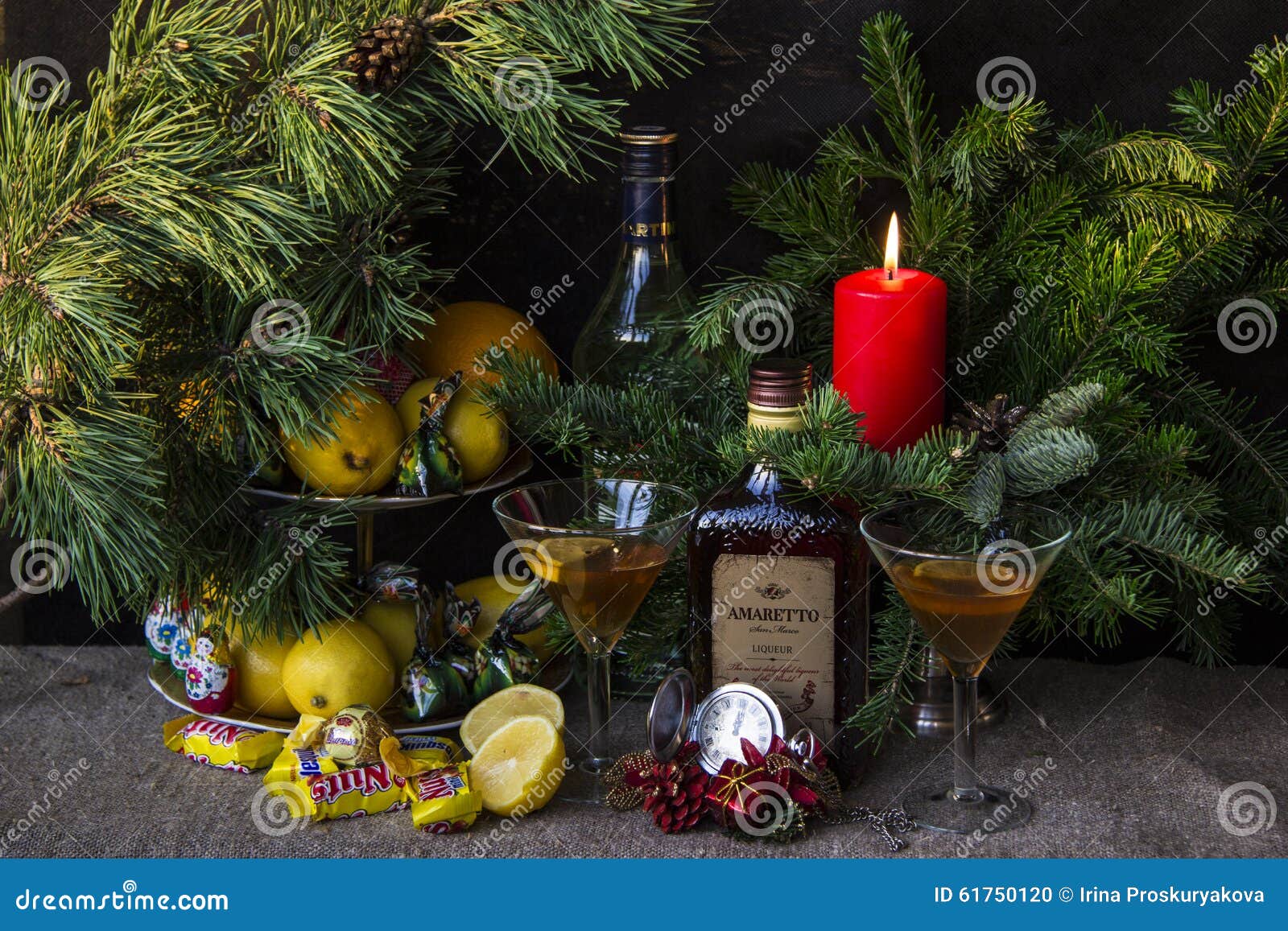 Lemons and wine editorial image. Image of branch, angel - 61750120