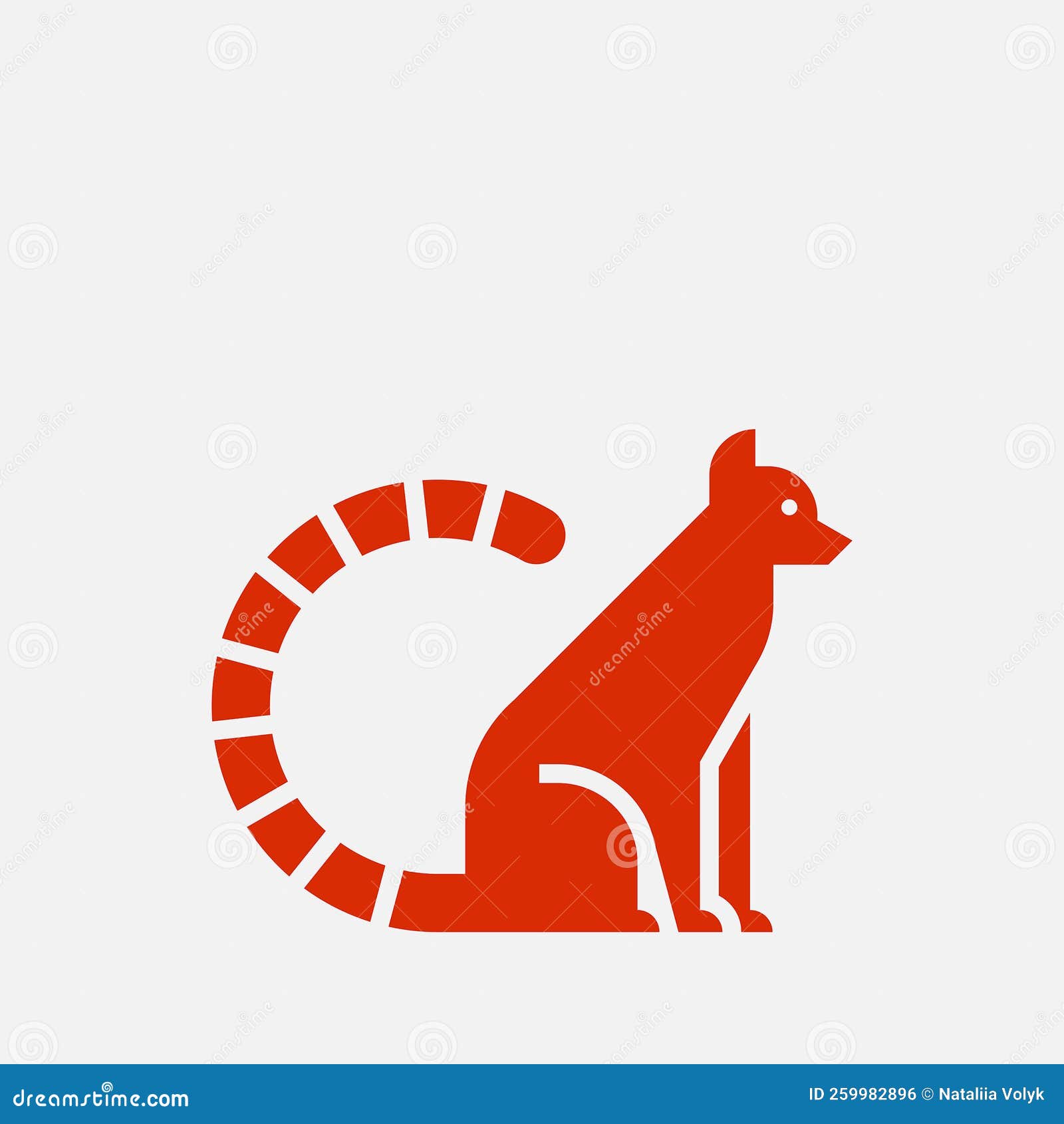 Lemur Logo stock vector. Illustration of mammal, head - 259982896