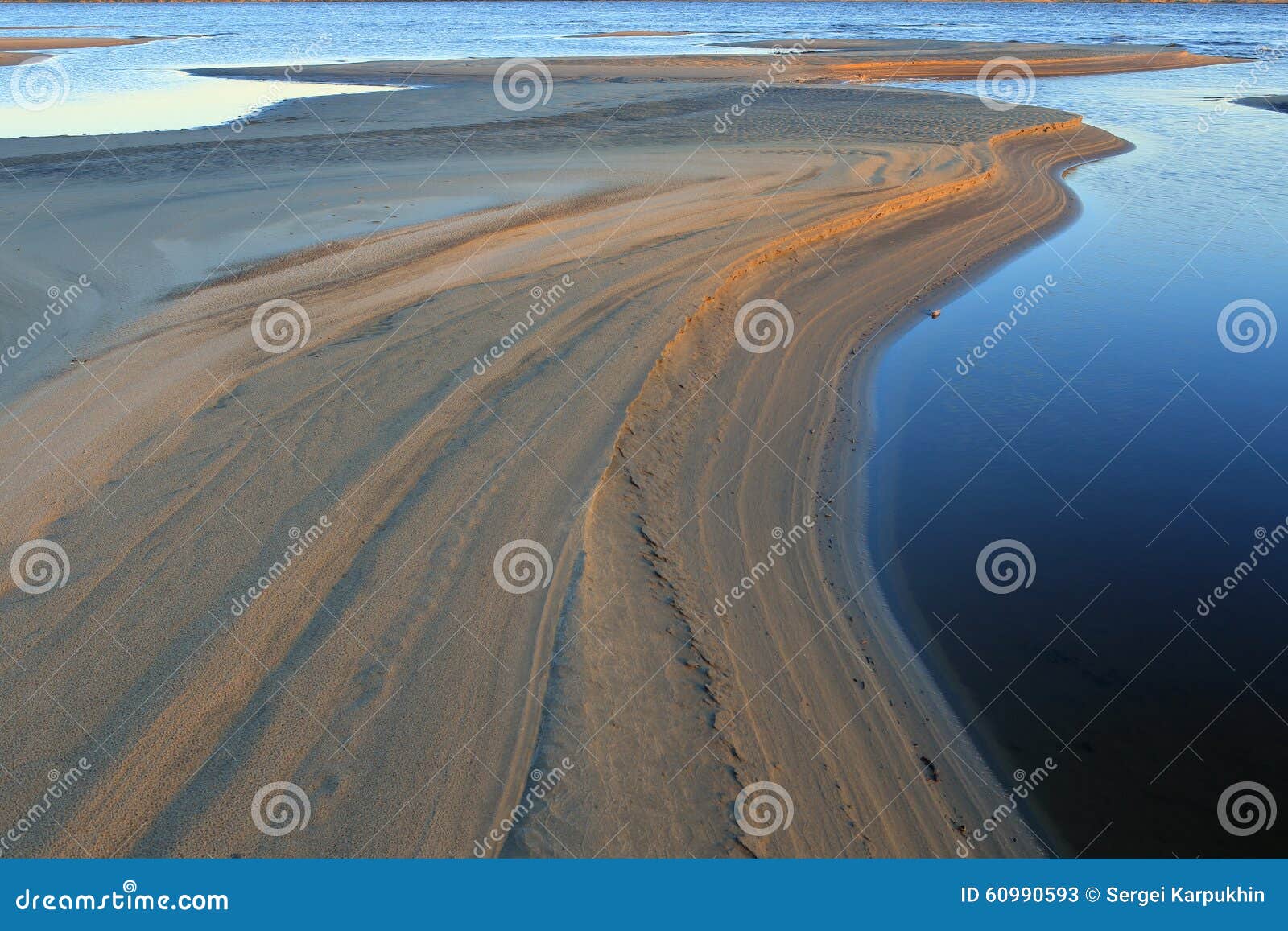 The Lena River stock image. Image of river, yakutia, beaches - 60990593