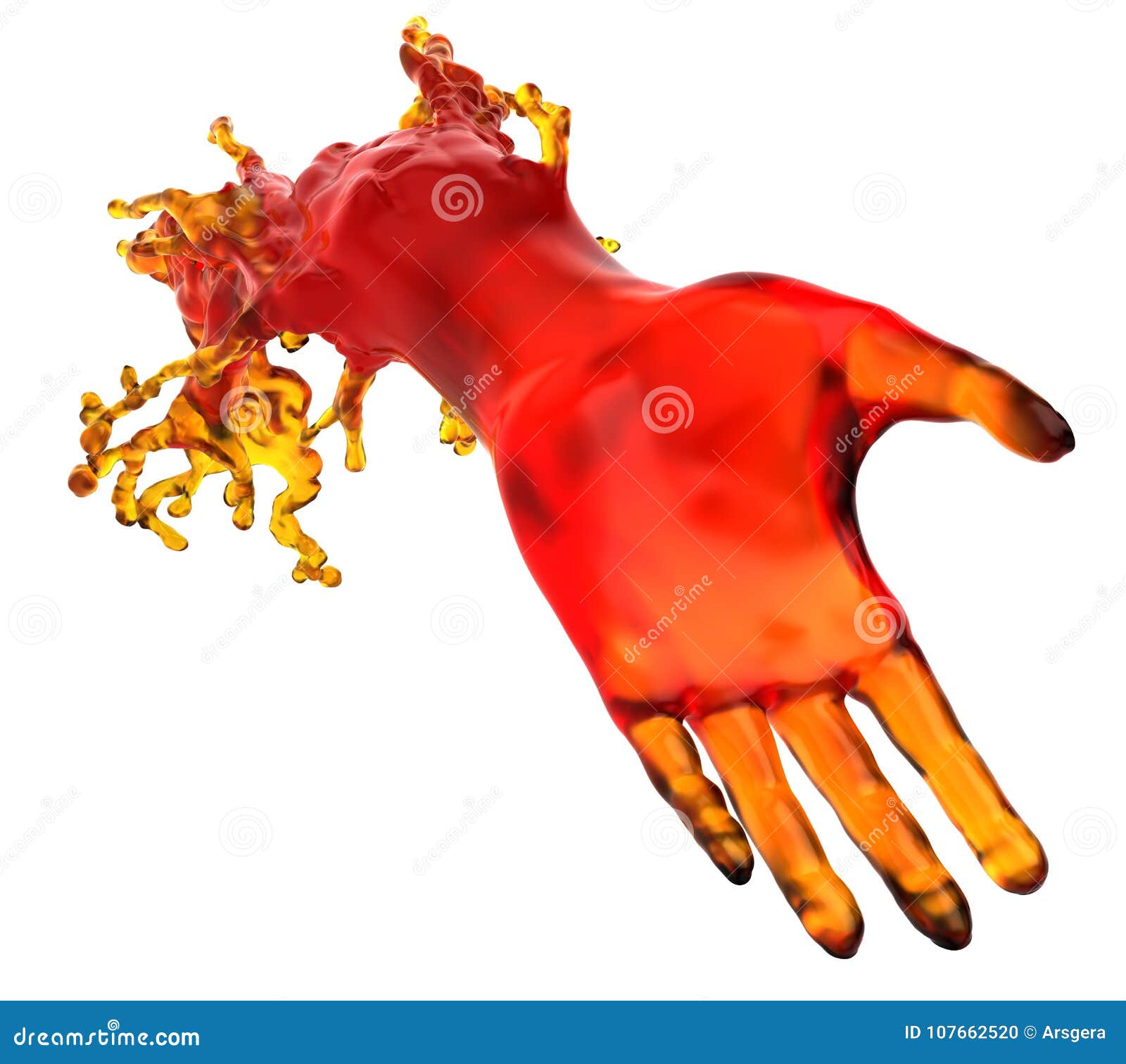 Lending A Hand Gesture. 3D Cartoon Character. Isolated On White Stock ...