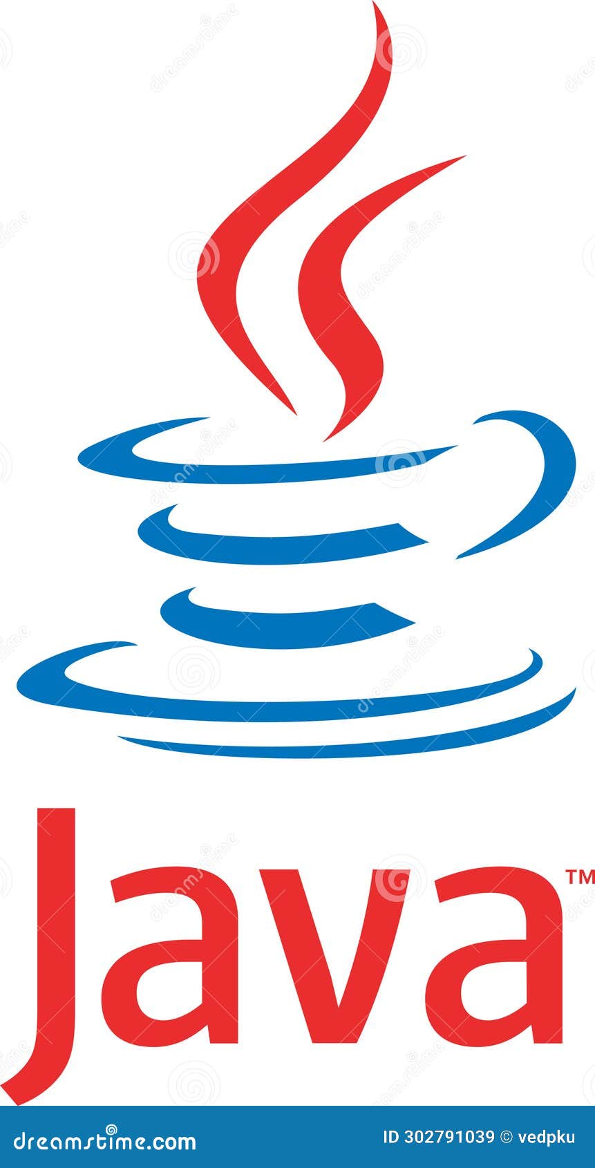 Lenguaje De Programación Java Logotipo Java Imagen de archivo editorial - Ilustración de ...