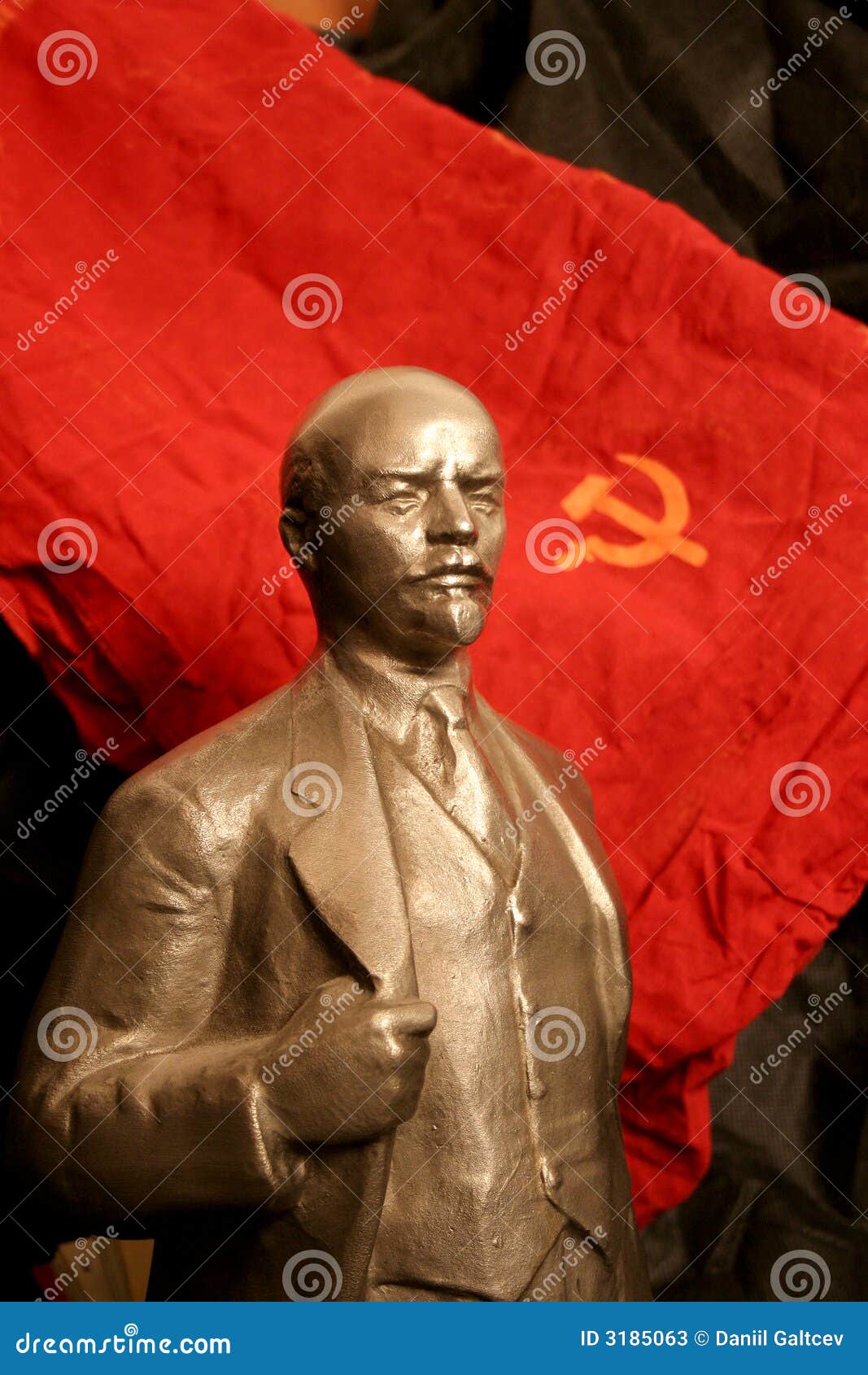 Lenin stock image. Image of retro, costume, hand, hammer - 3185063