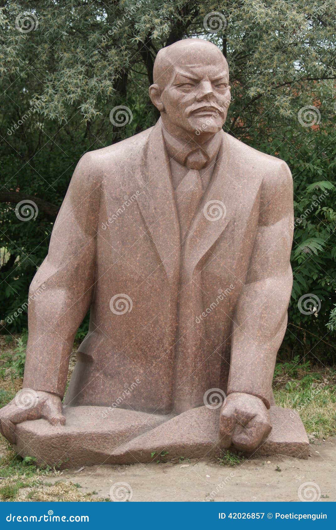 Lenin - Communist Monument - Memento Park - Budapest Stock Image ...