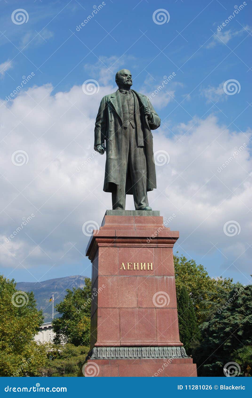 Lenin monument stock photo. Image of national, century - 11281026