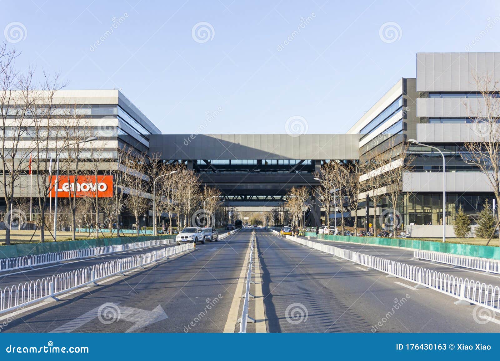 Lenovo Group Headquarters. editorial stock photo. Image of building ...