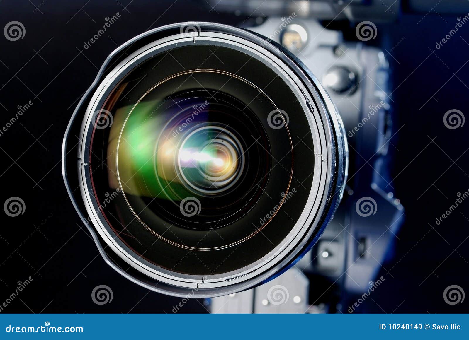 Lens stock image. Image of reflection, high, detail, film - 10240149