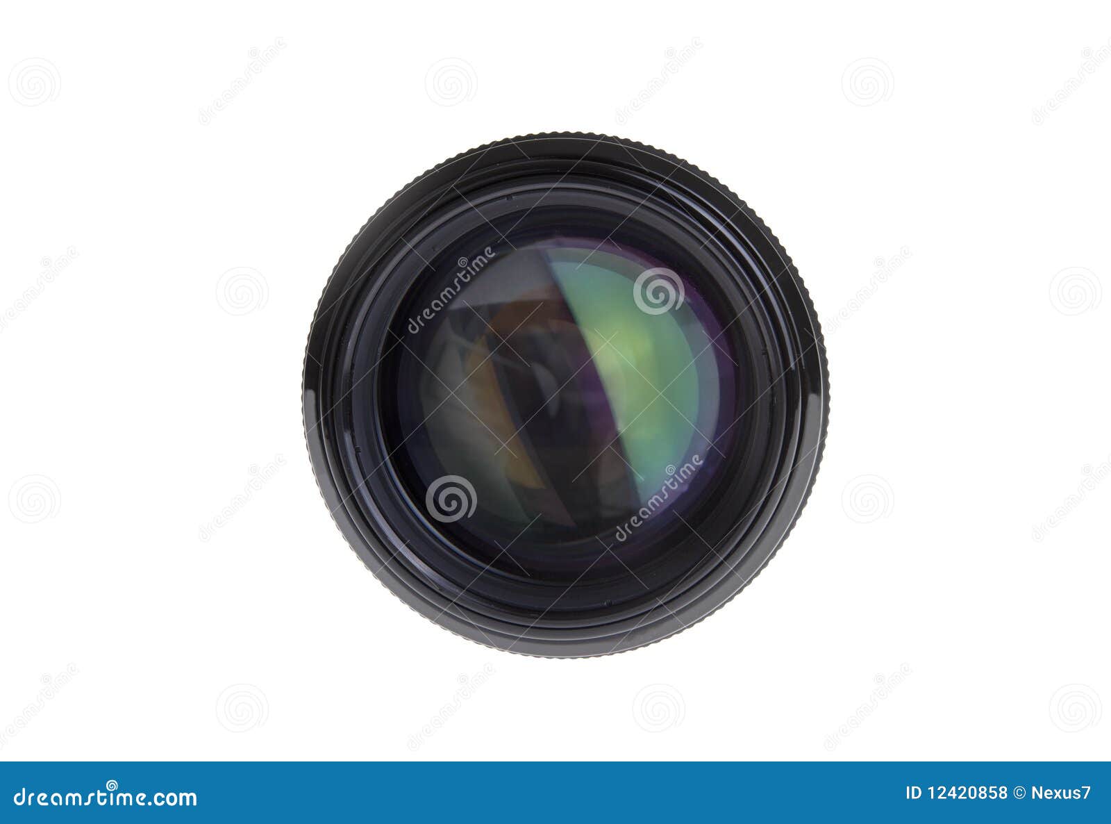 Lens stock photo. Image of eyesight, isolated, reflection - 12420858