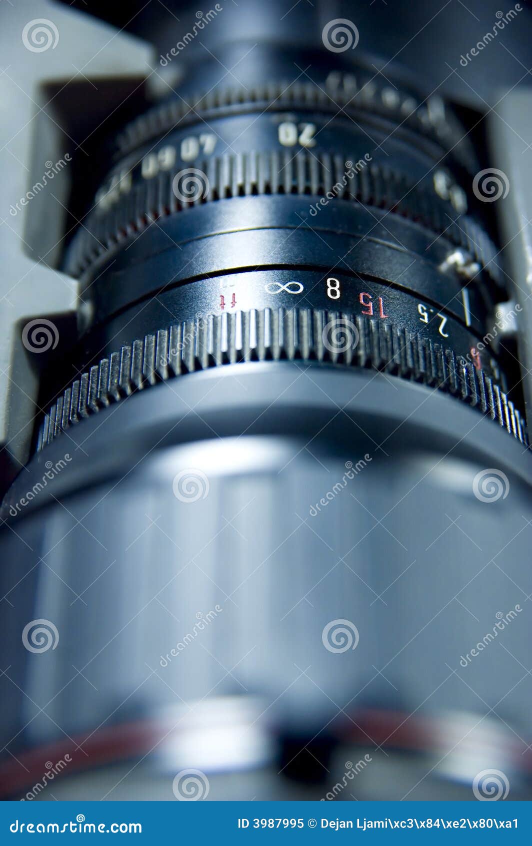 Lens aperture scale stock image. Image of still, entertainment - 3987995