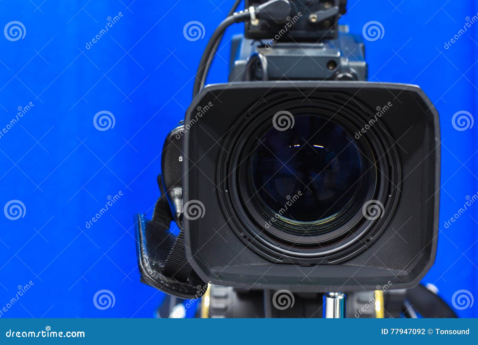Lens camera stock photo. Image of program, close, television - 77947092