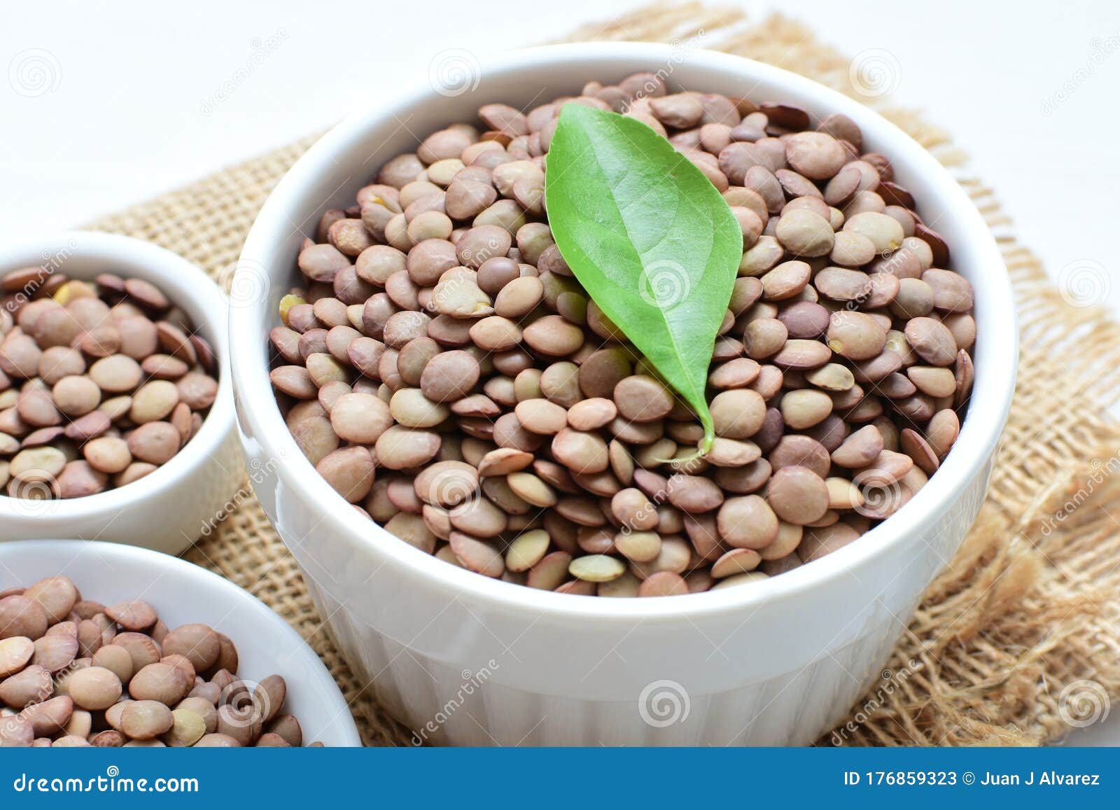 Lens Culinaris Raw Lentils Displayed in Different Containers - Lentils ...