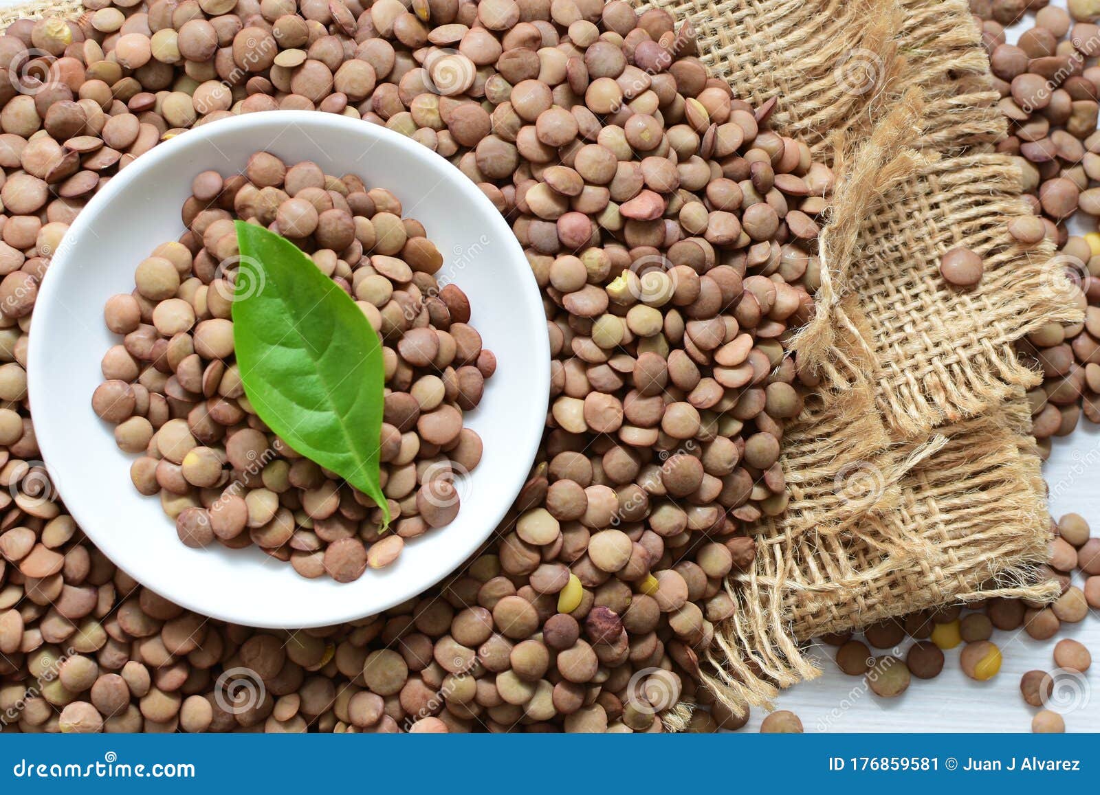 Lens Culinaris Raw Lentils Displayed in Different Containers - Lentils ...