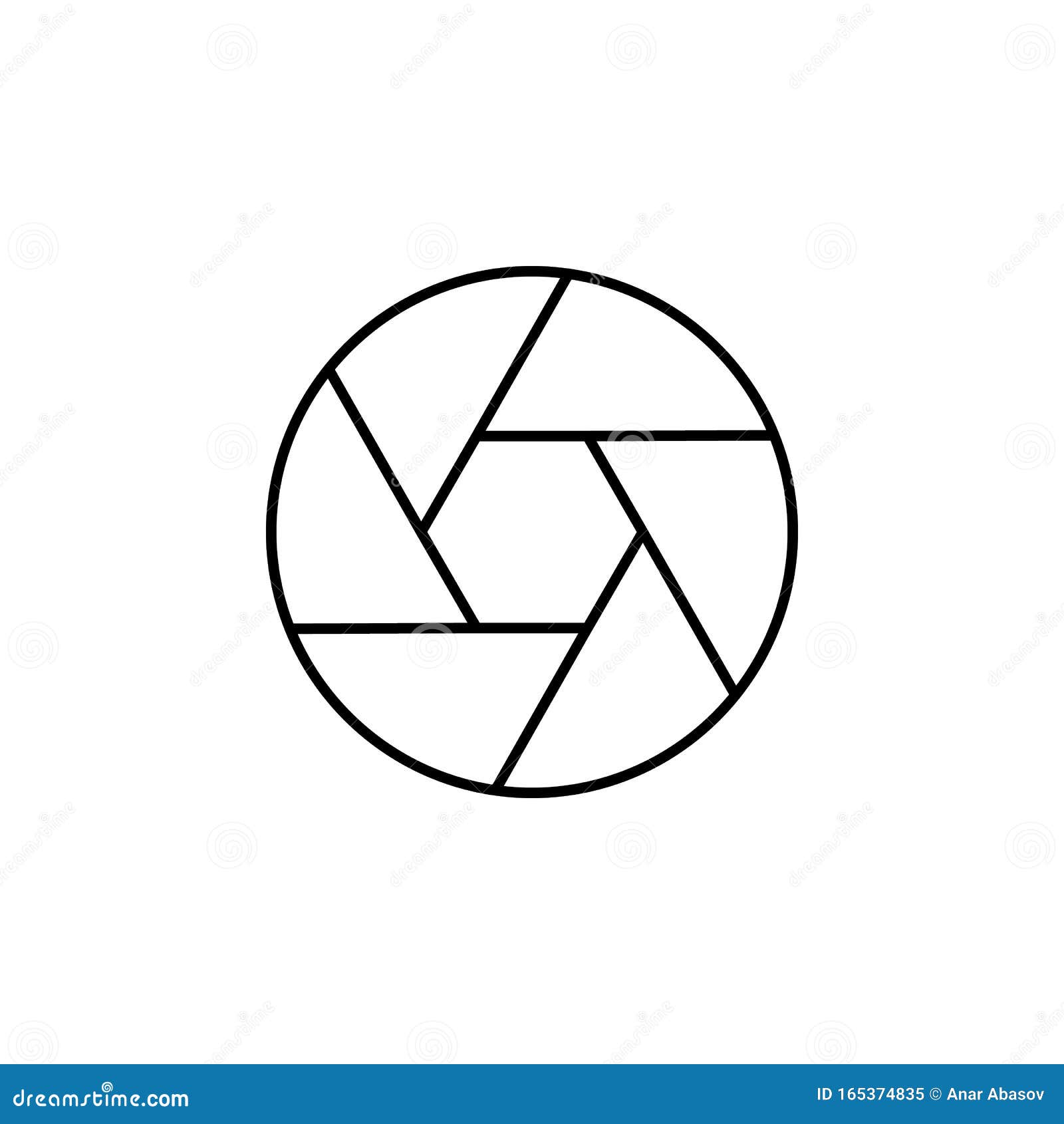 Lens. Element of Photography Icon for Mobile Concept and Web Apps Stock ...