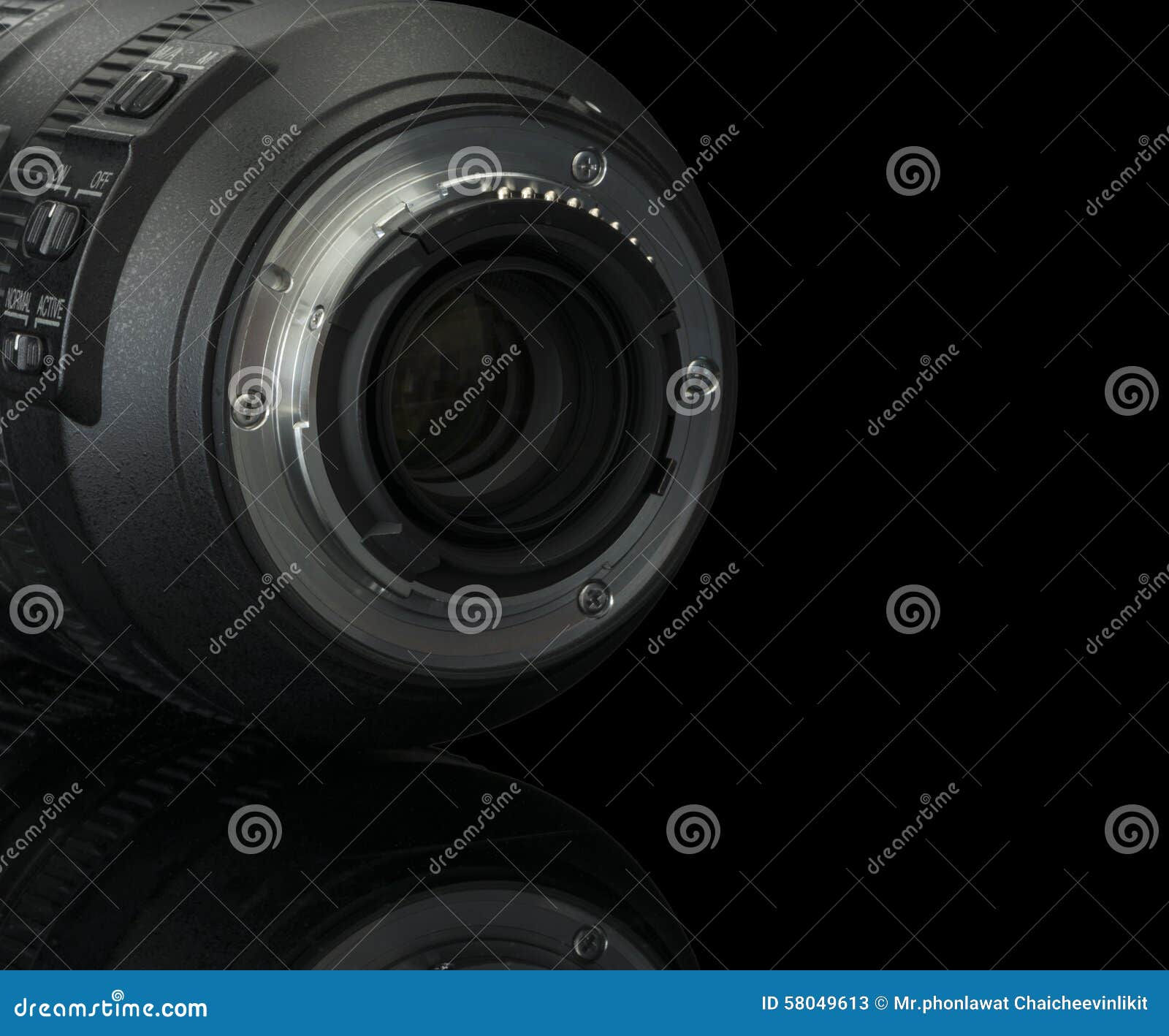 Lens stock image. Image of aperture, optical, exposure - 58049613