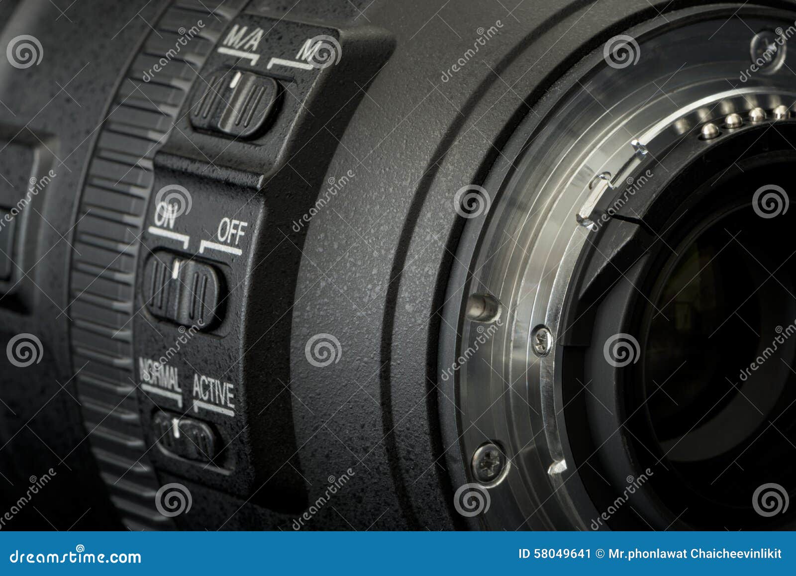 Lens stock image. Image of dslr, digicam, photograph - 58049641