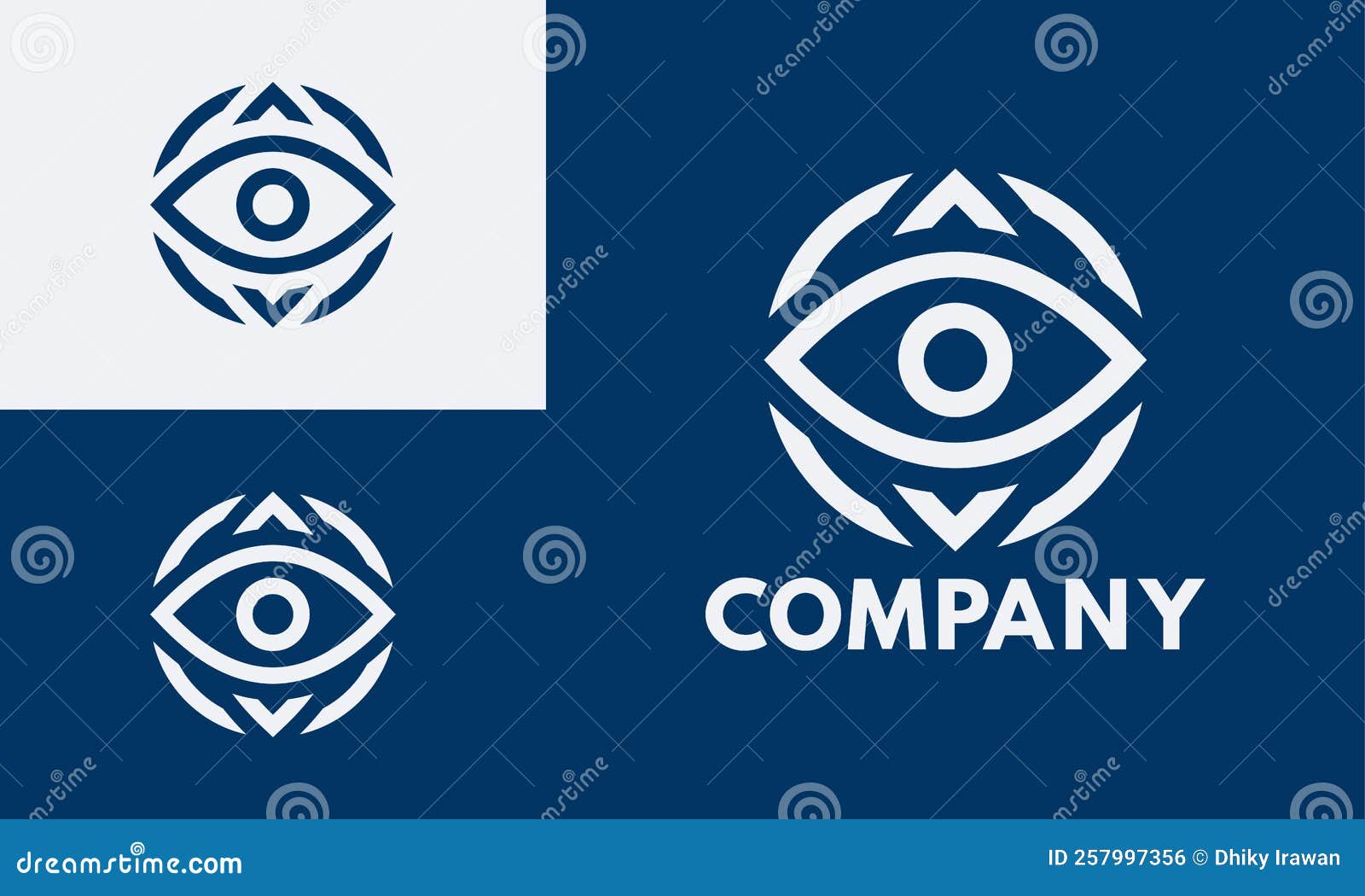 Lens Eye Logo Vector Illustration | CartoonDealer.com #257997356