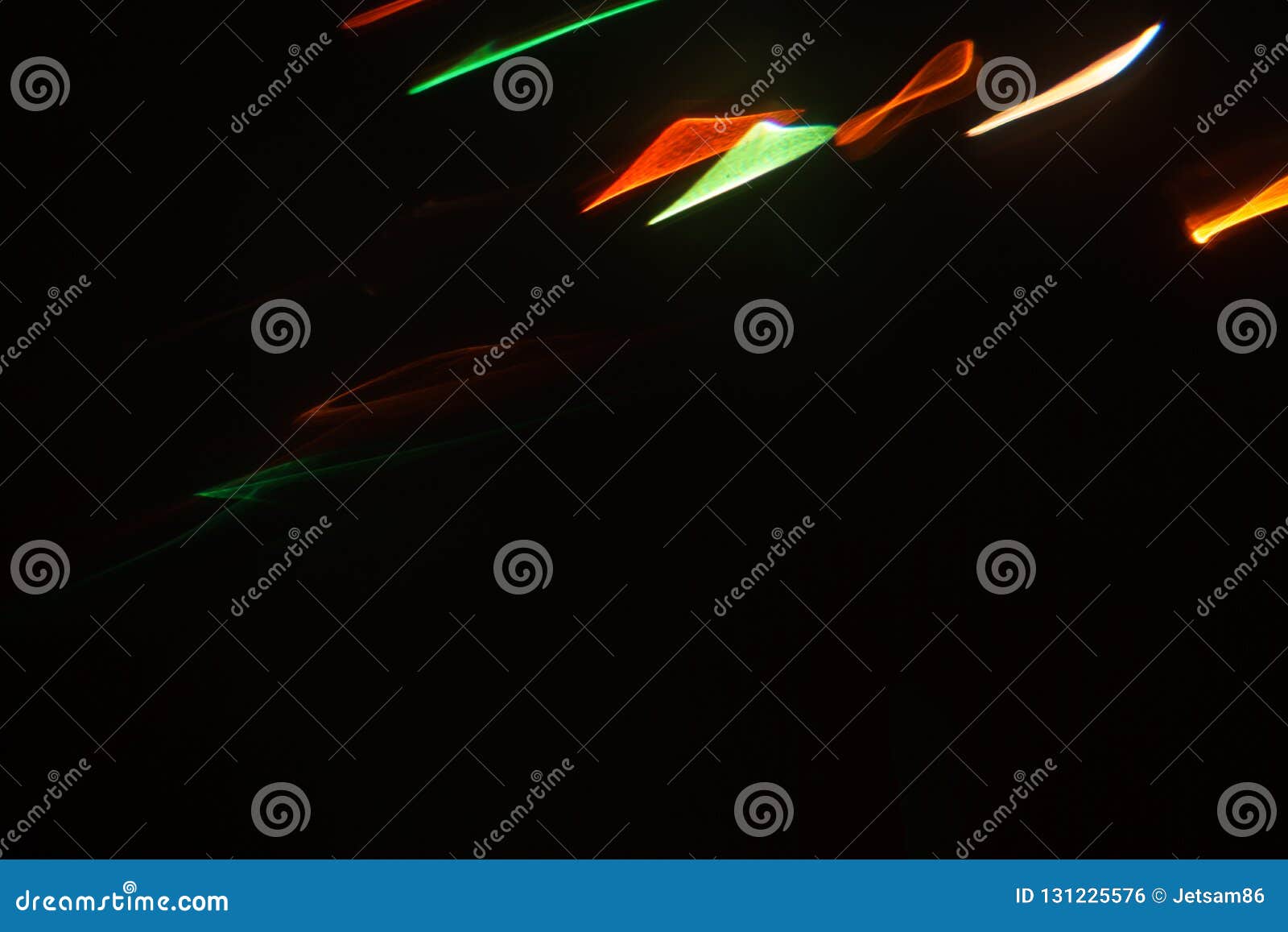Lens Flare Background, Motion Blurred Bokeh Stock Photo - Image of ...