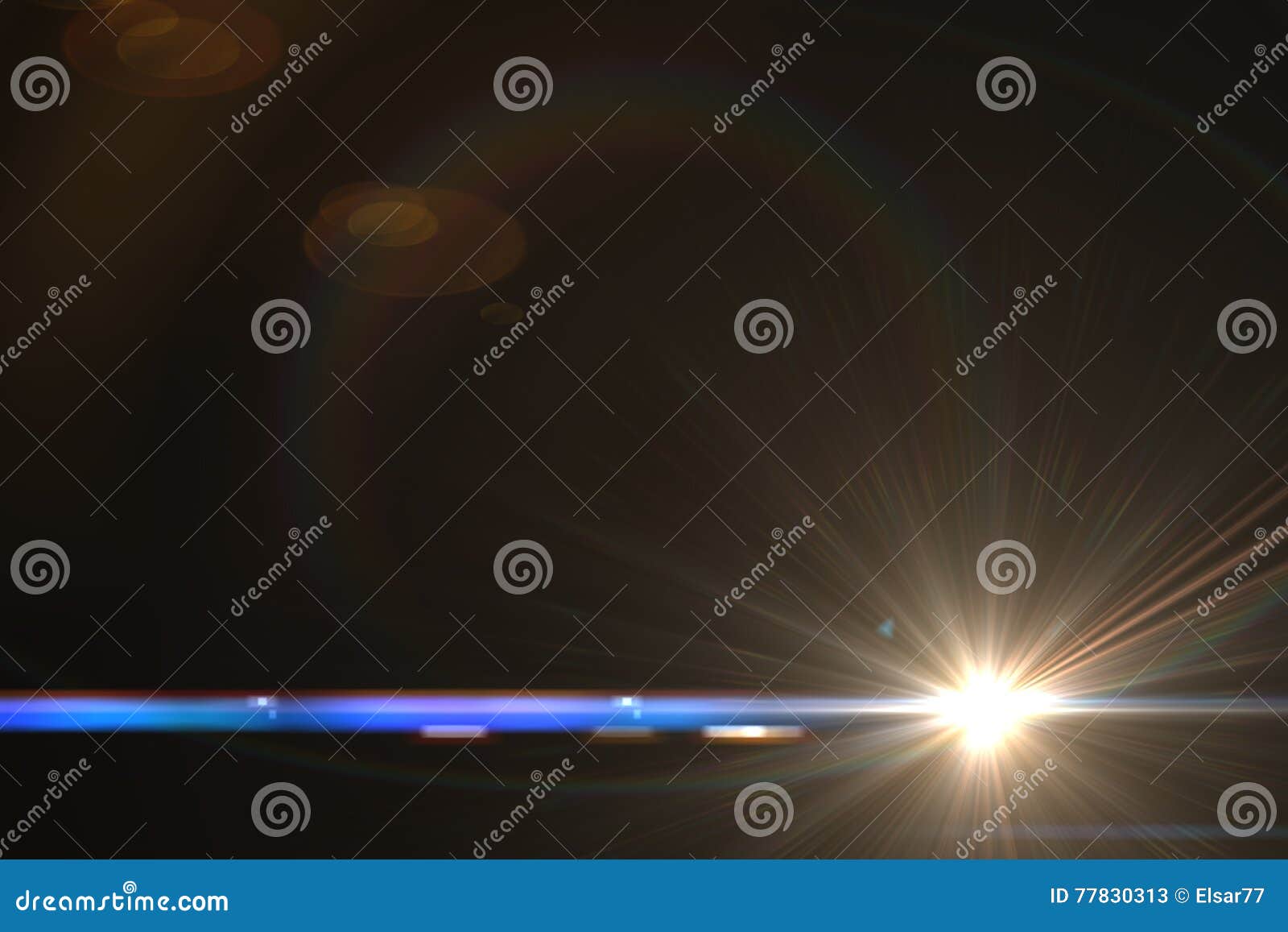 Lens flare effect stock image. Image of lansflare, design - 77830313