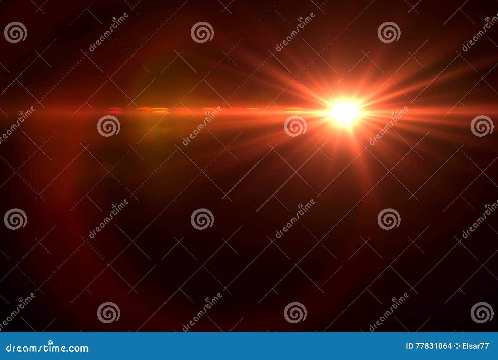 Lens flare effect stock illustration. Illustration of disco - 77831064