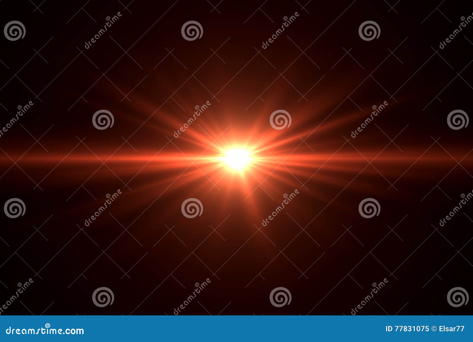 Lens flare effect stock image. Image of bright, glare - 77831075