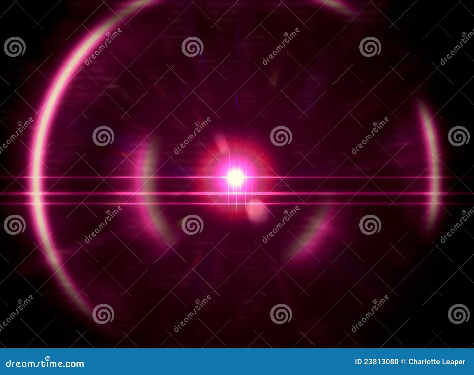 Set Of Pink Lens Flares. Pink Sparkles Shine Special Light Effect ...