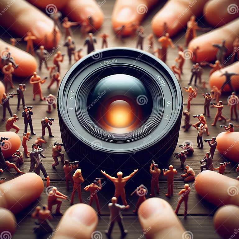 5 49 Lens Focus a Visual Effect that Emphaizes or Blurs Certain Stock ...