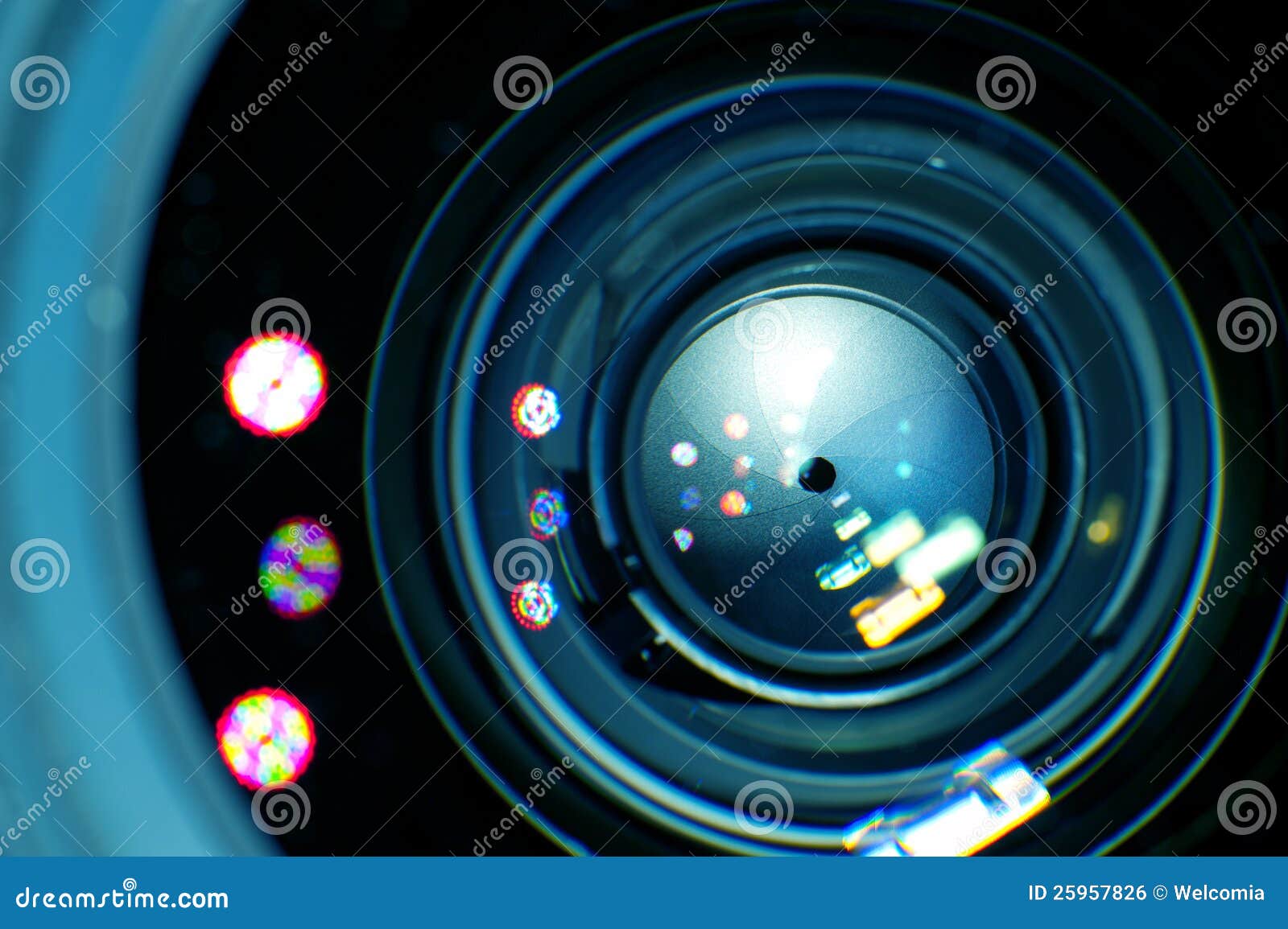 Lens Iris stock photo. Image of blades, circle, theme - 25957826