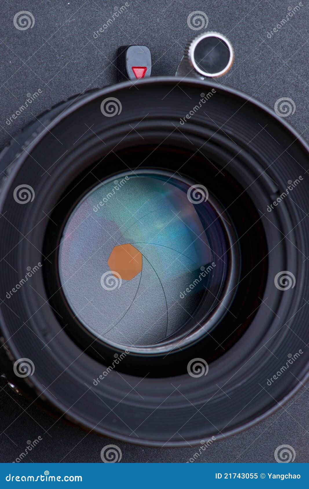 Lens for Large Format Camera Stock Image - Image of black, camera: 21743055