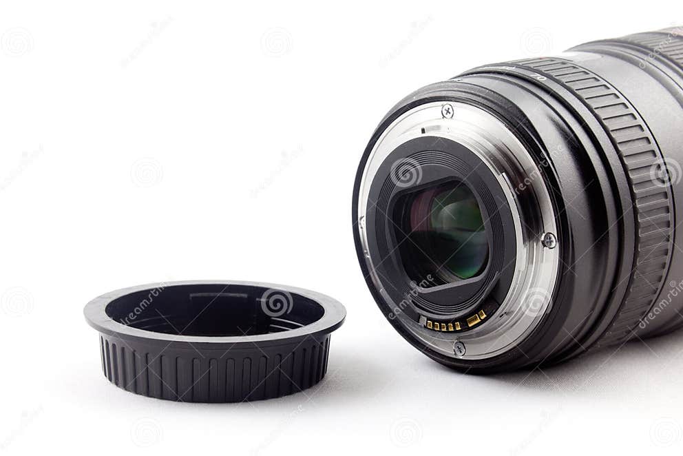 Lens and lens cap stock image. Image of distance, lense - 29858435