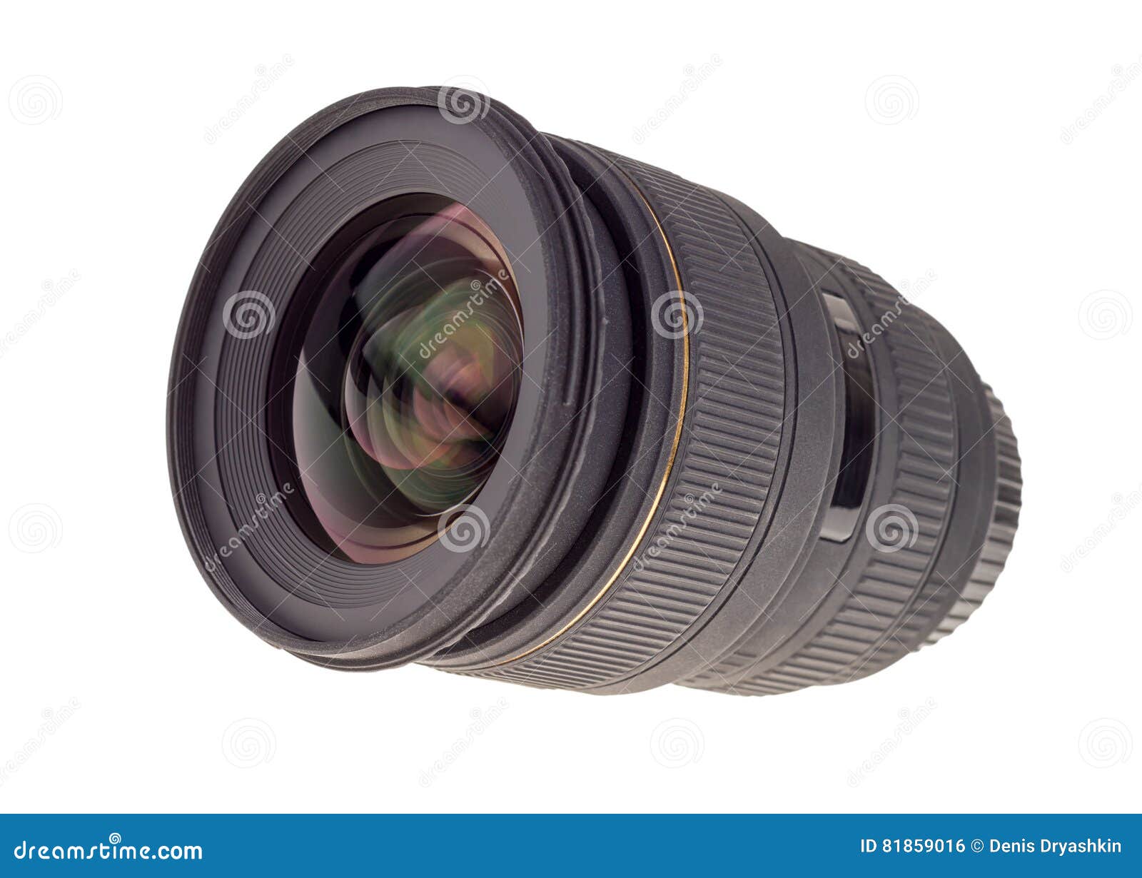Lens of Modern Digital Camera, View of Front Lens Stock Photo - Image ...