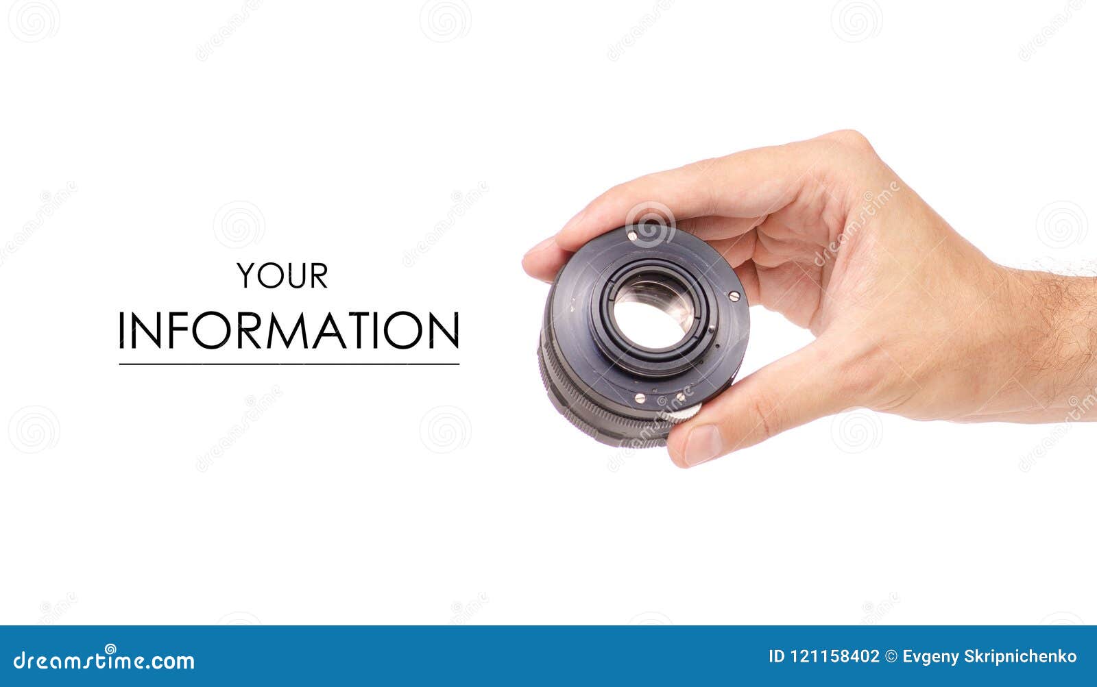 Lens Objective in Hand Pattern Stock Photo - Image of optic, digital ...