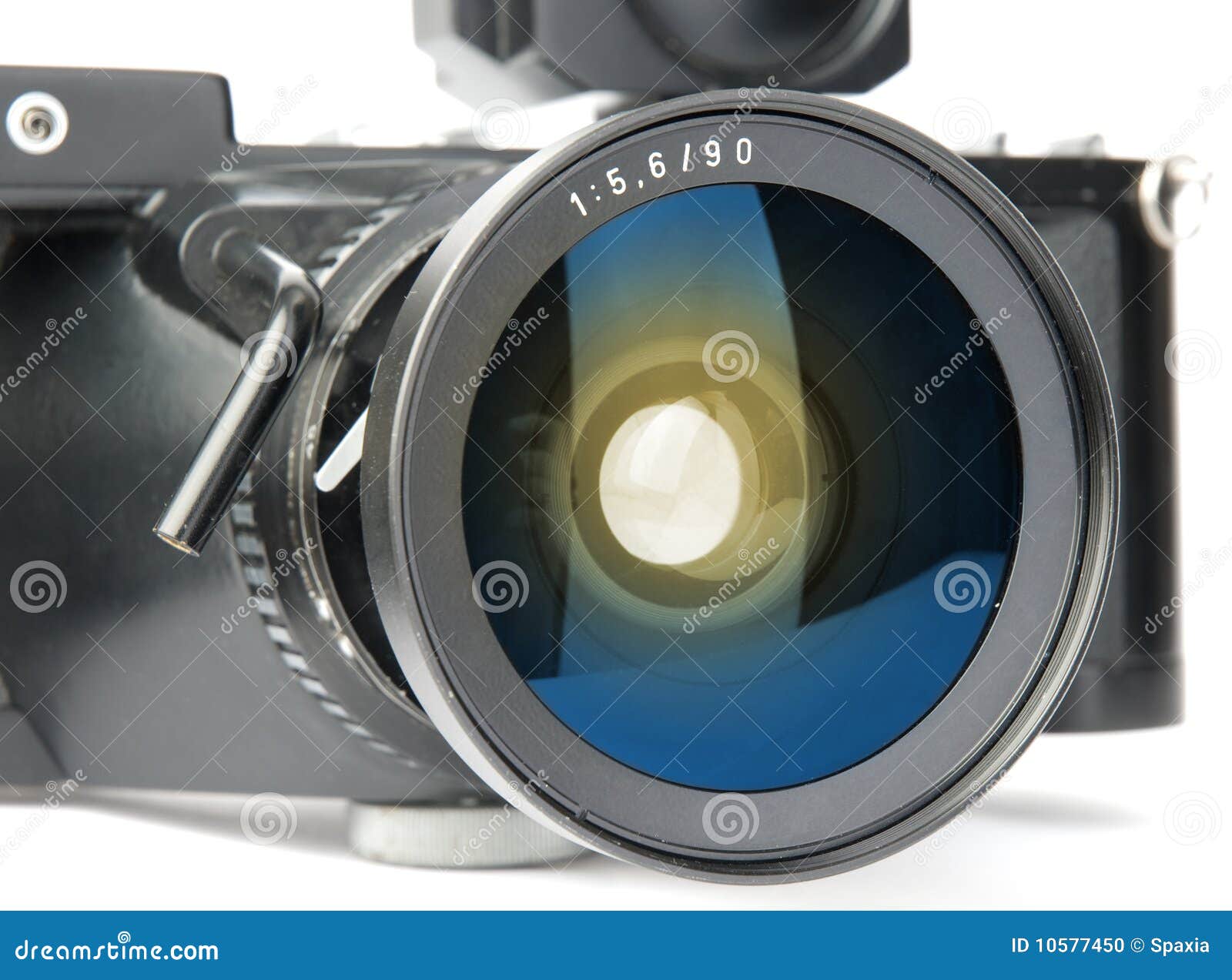 Lens of old camera stock photo. Image of photographing - 10577450