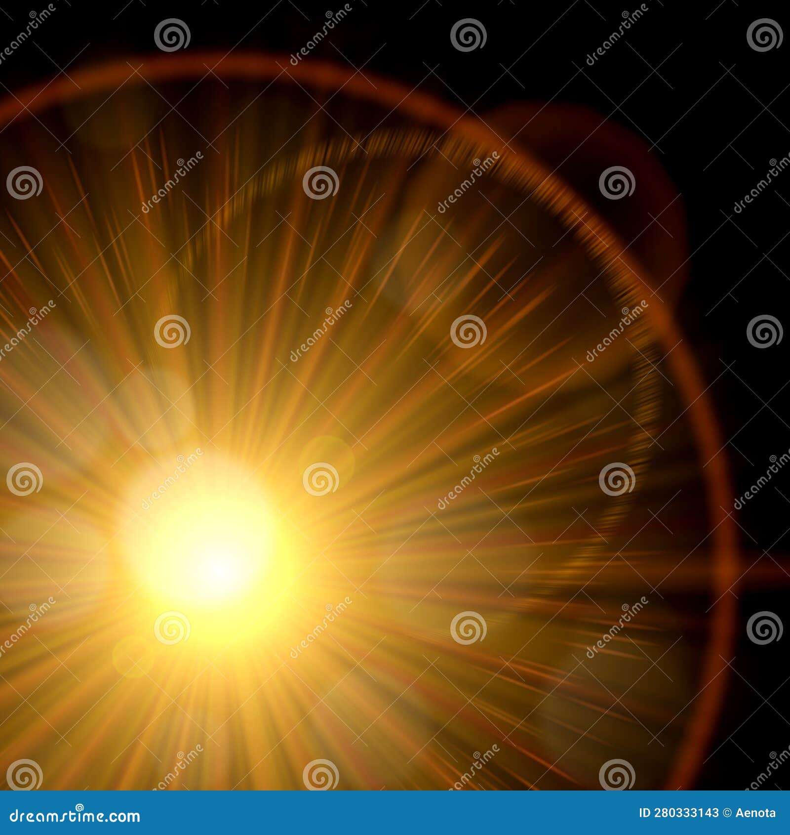 Lens Patch of Reflected Light Flares Stock Illustration - Illustration ...