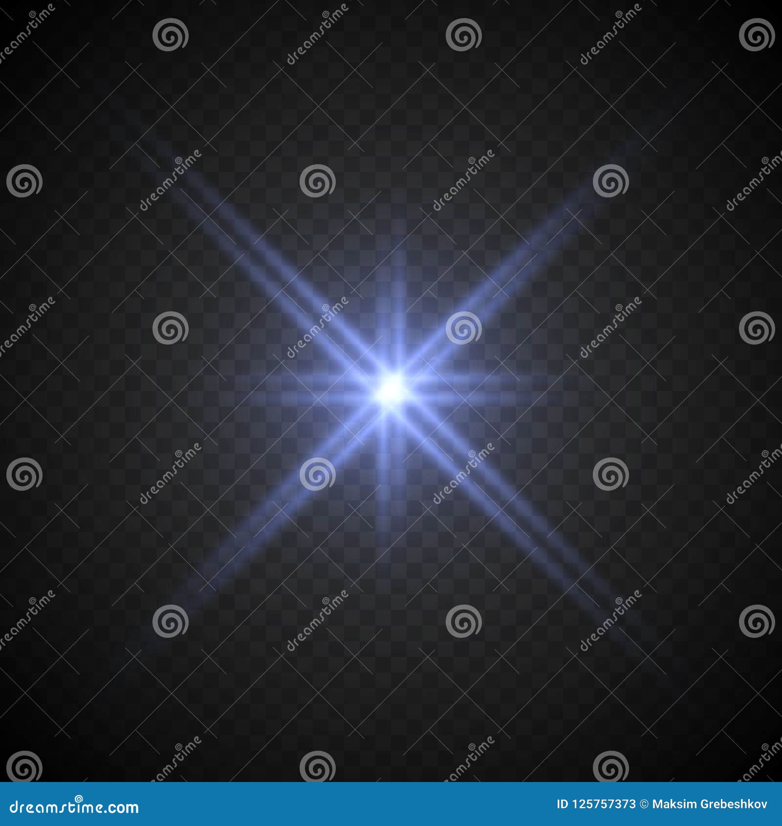 Lense Flare Light Effect Vector Illustration | CartoonDealer.com #125757382