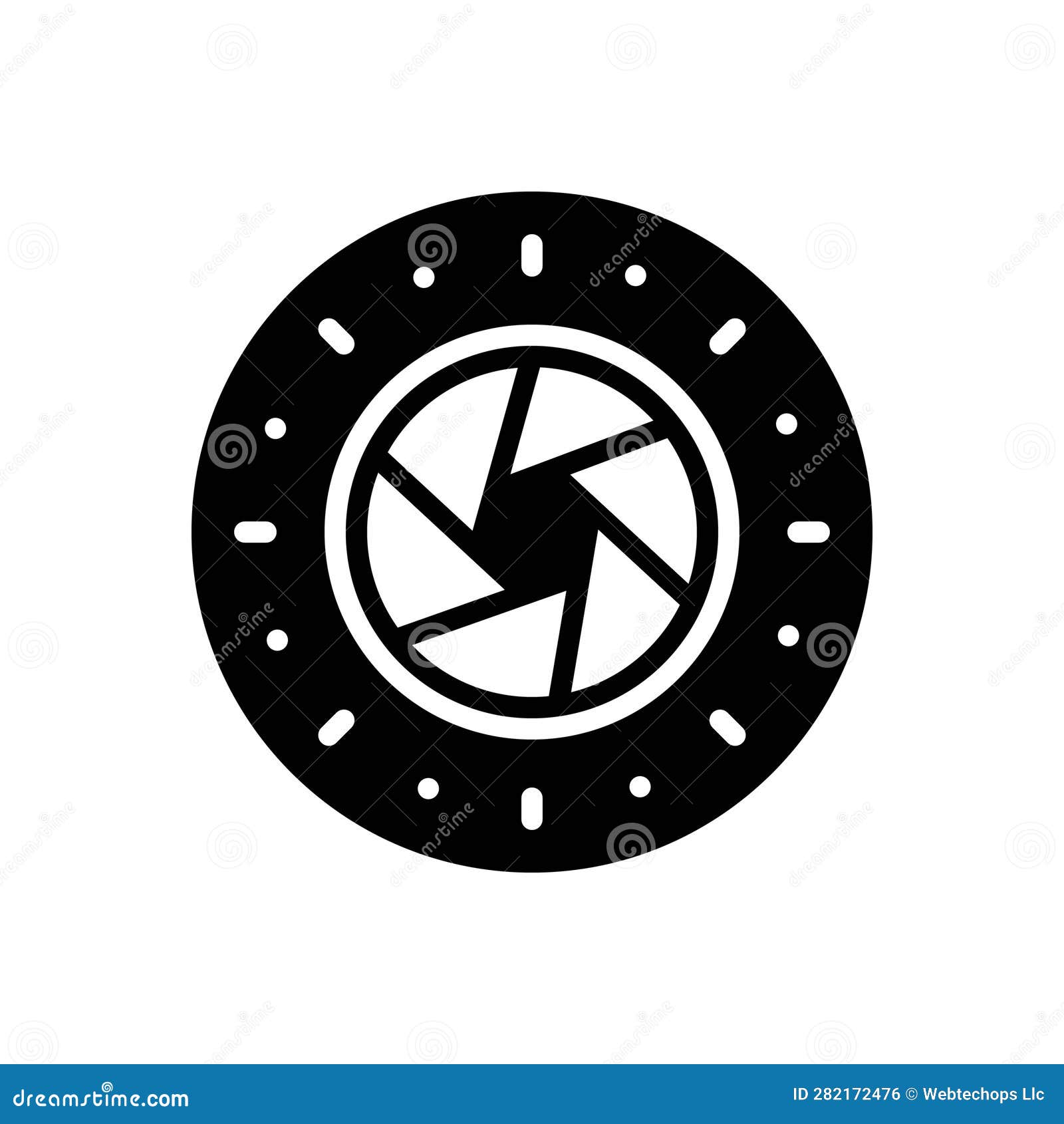 Black Solid Icon for Lenses, Eyeglass and Frame Stock Illustration ...