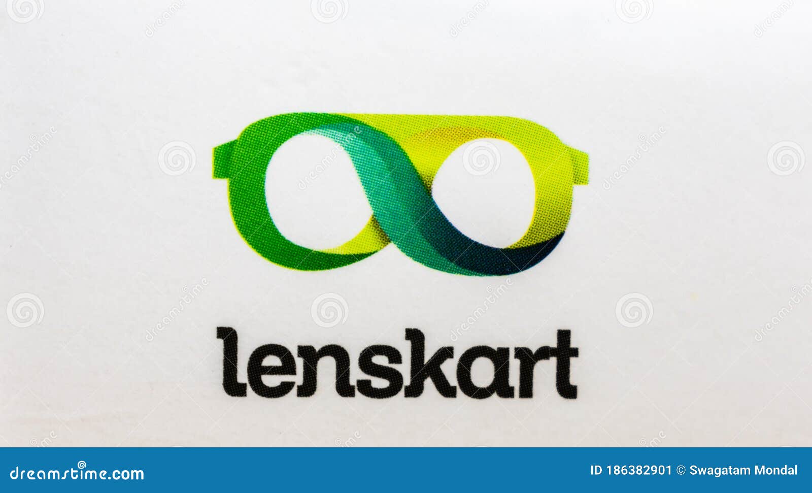 Lenskart Original Logo on White Background Editorial Photo - Image of ...