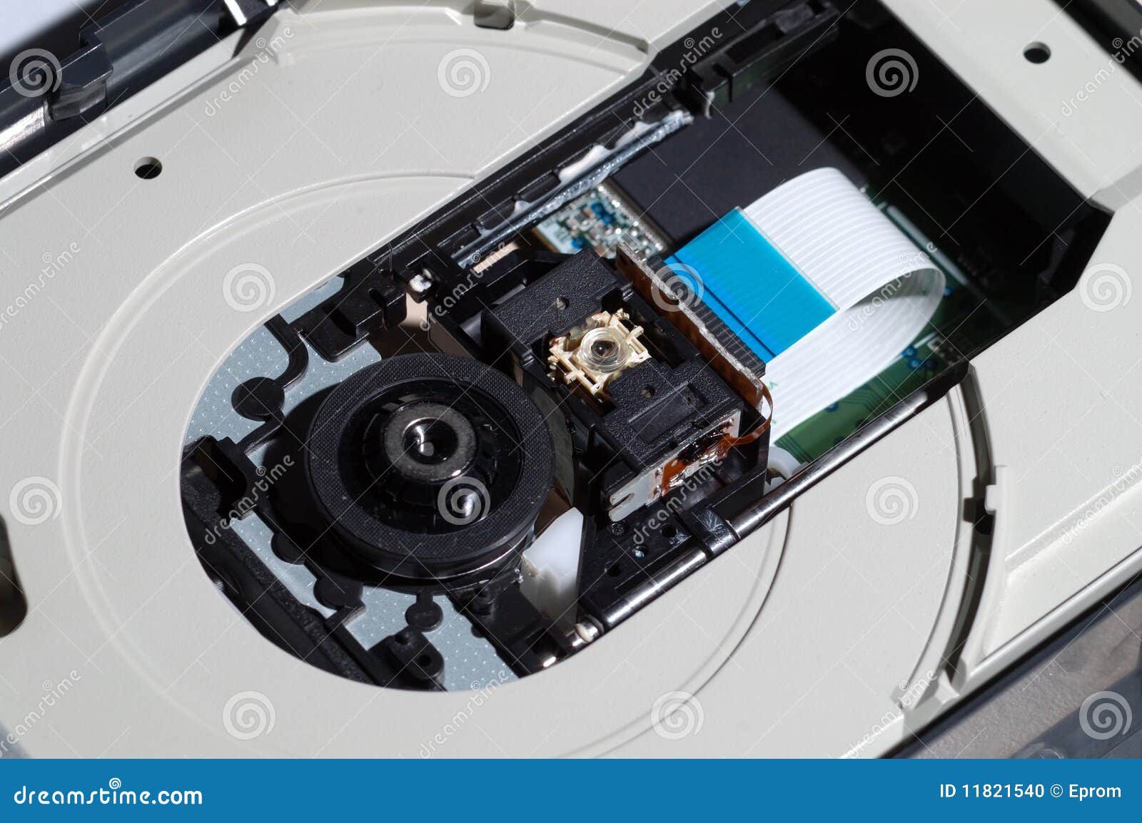 Lente del laser del CD-ROM foto de archivo. Imagen de digital - 11821540