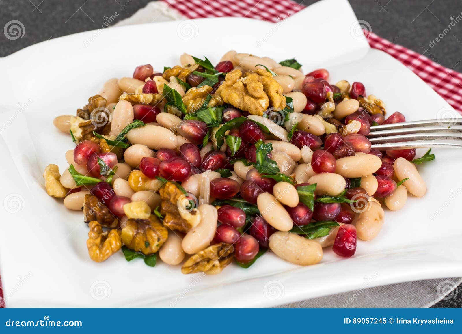 Lenten dish of beans stock image. Image of closeup, healthy - 89057245