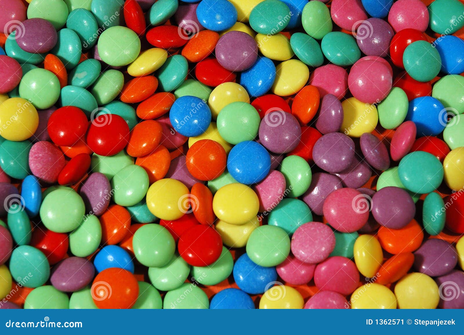 Lentil candies stock image. Image of abstract, color, rounded - 1362571