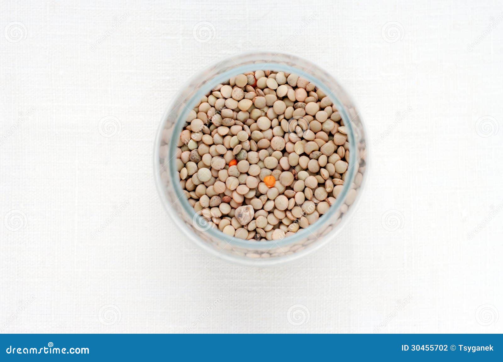Lentil in a jar stock photo. Image of healthy, vegan - 30455702