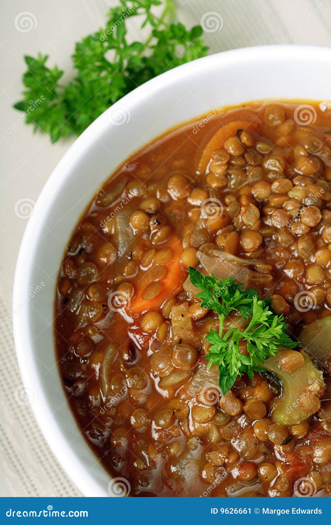 Lentil soup stock image. Image of soup, tomato, bowl, lentil - 9626661
