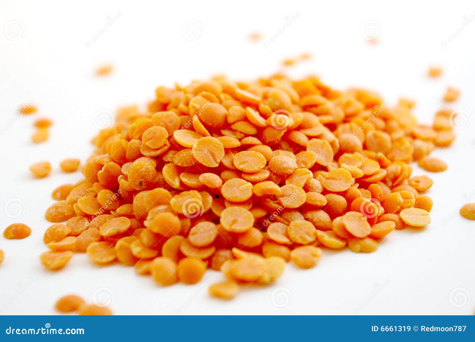 Lentil on white background stock image. Image of soup - 6661319