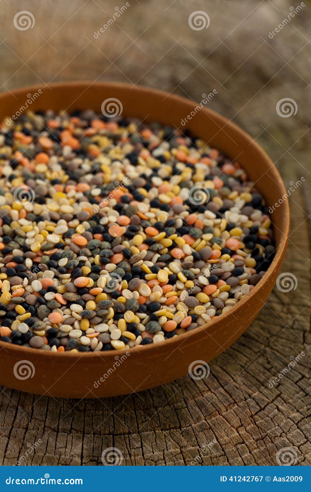 Lentils mix stock image. Image of leguminous, green, recipe - 41242767