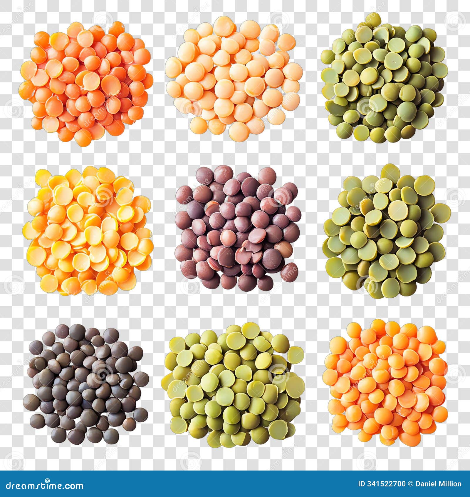 Lentils set stock photo. Illustration of chana, macaroni - 341522700