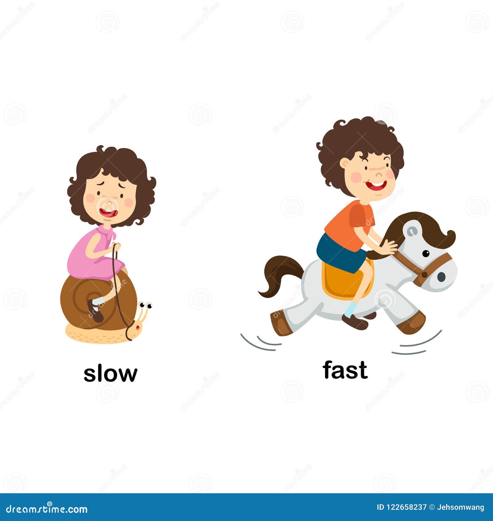 Lento Ilustraciones Stock, Vectores, Y Clipart – (18,222 Ilustraciones ...