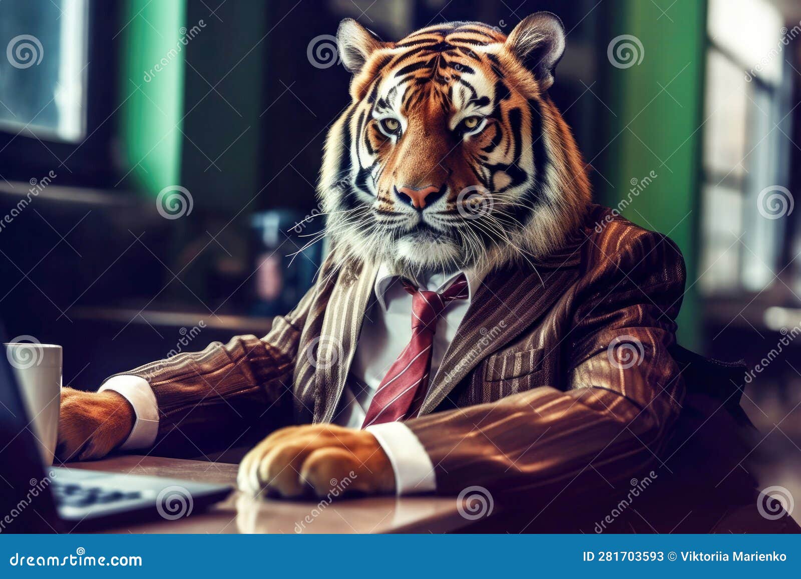 Strict Boss And Employee Subordinates Royalty-Free Cartoon ...